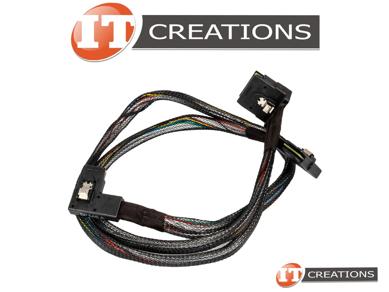 MX3P7 DELL Wide SAS TO Dual Mini SAS Cable For DELL Poweredge R720 3.5 ...