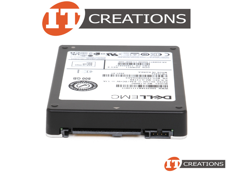 MZ-ILT800C-DELL - Refurbished - DELL EMC / Samsung 800GB TLC SAS III 2. ...