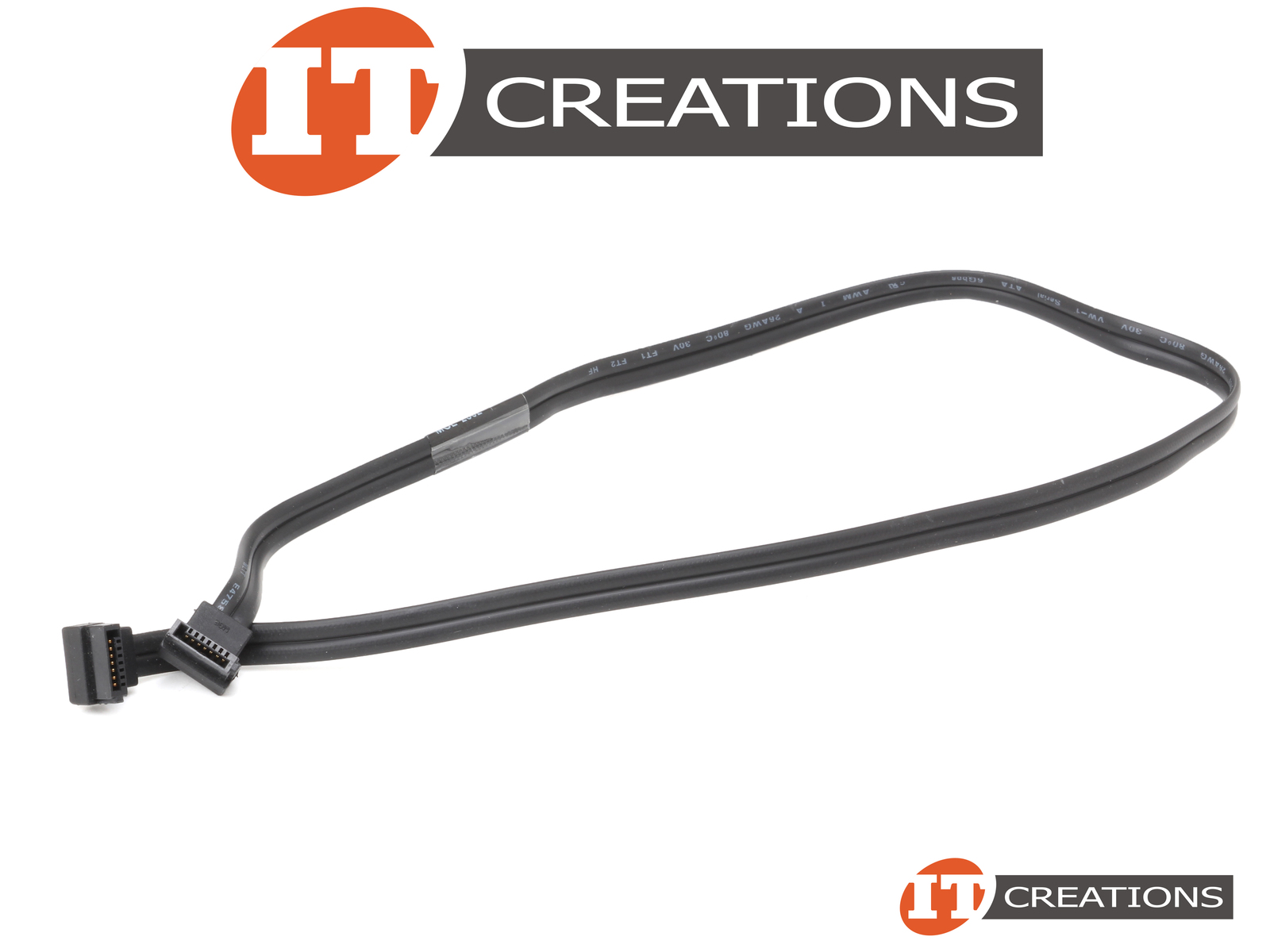 N02553-001 HP Black Flat SATA Data Cable 22 Inch For HP Z6 G5 ...