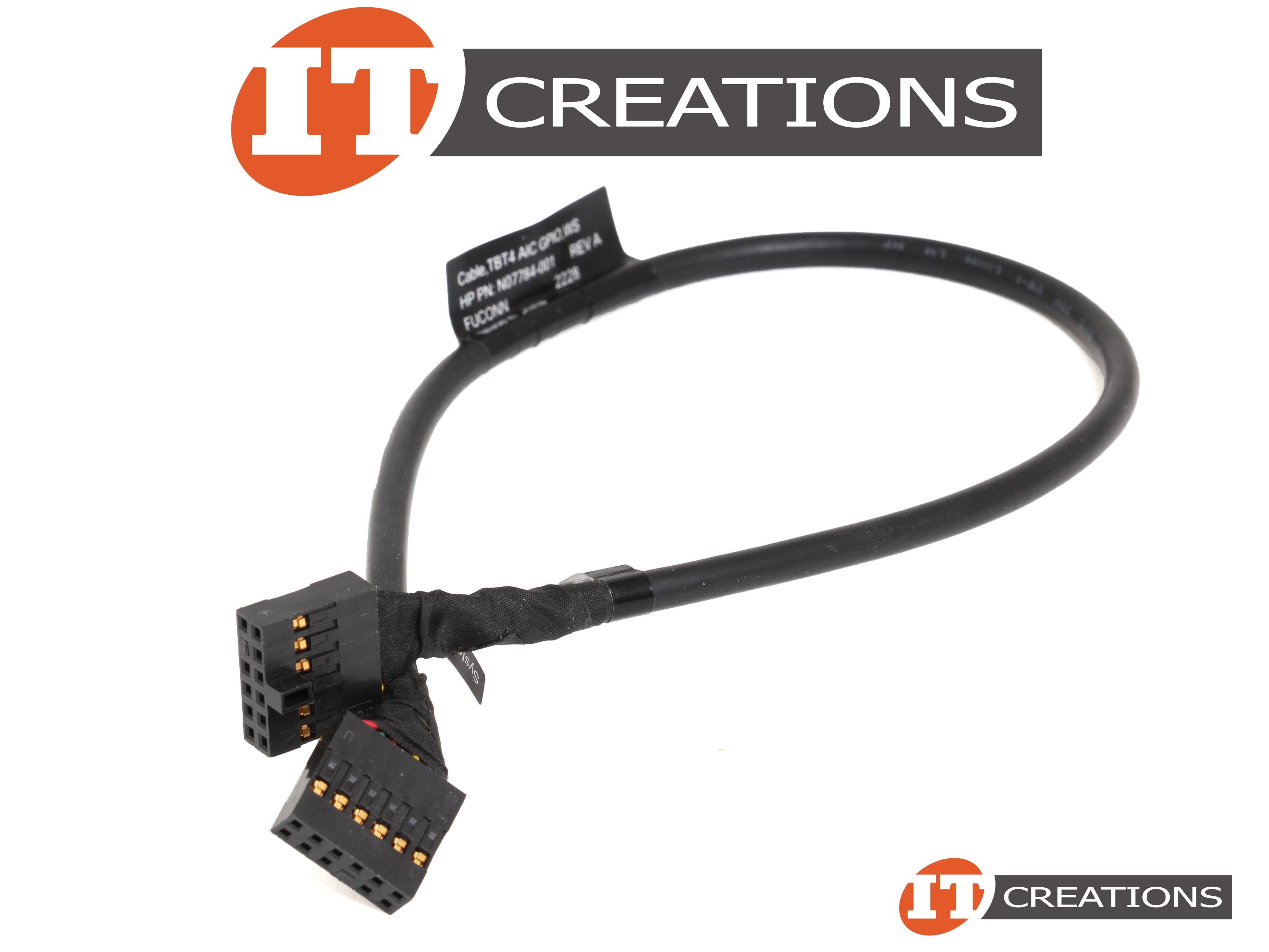 N07784-001 HP Tbt4 AIC Gpio Cable For HP Z6 G4 Workstation 12 PIN ( 11 ...