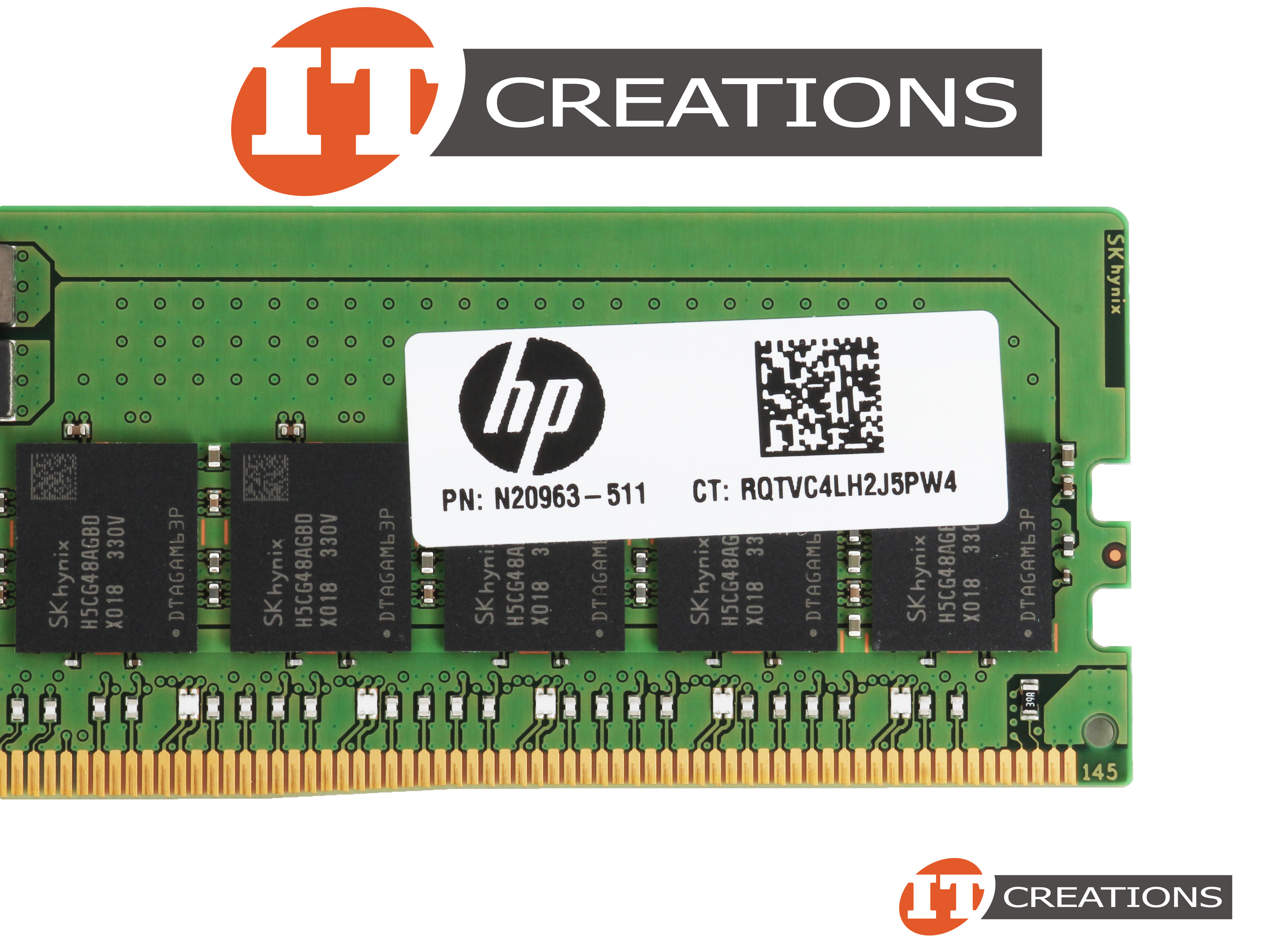 N20963-511 HP / SK Hynix 32GB PC5-44800 Ddr5-5600b-R Registered ECC ...