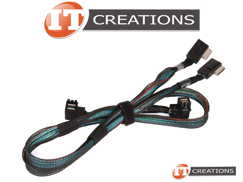 N3RW1 DELL Dual Mini SAS HD Cable Assembly For DELL EMC Poweredge R740 ...
