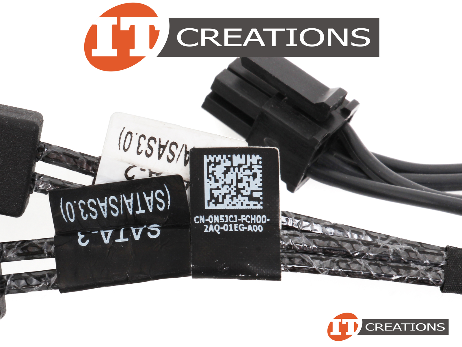 N5JCJ DELL Hard Drive SAS / SATA 2 BAY Port Cable For DELL Precision ...