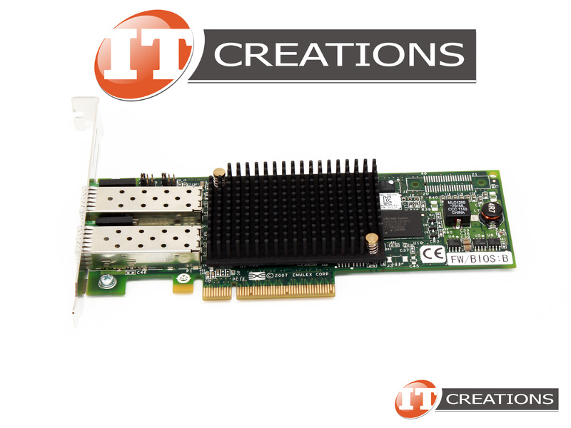 N8190-154-HIGH P NEC / EMULEX LIGHTPULSE LPE1250-F8 HBA 8GFC DUAL PORT ...