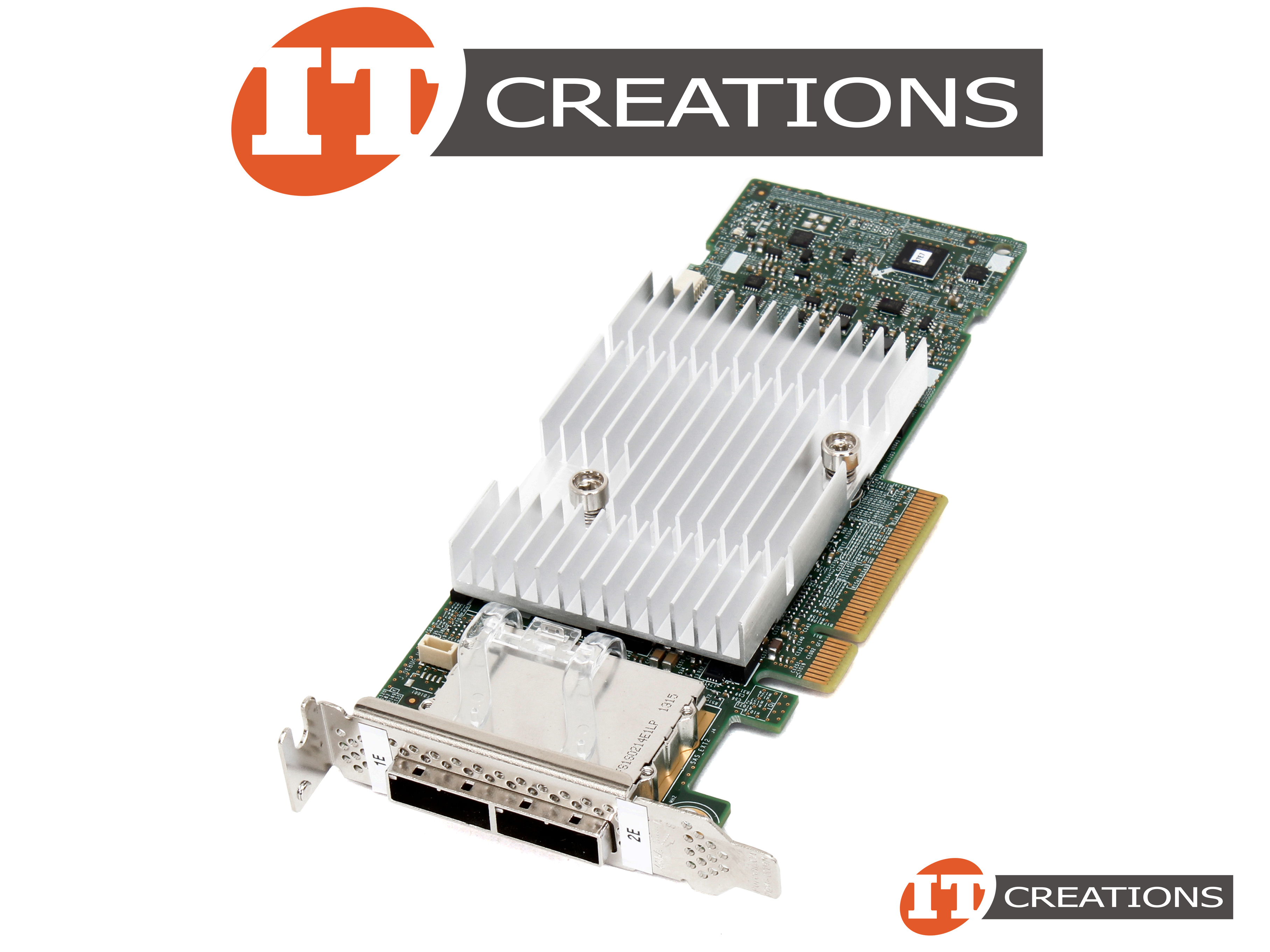 NDD93-LOW P DELL PERC H810 1GB PCI-E 2.0 X8 ( 2 ) TWO EXTERNAL MINI SAS ...