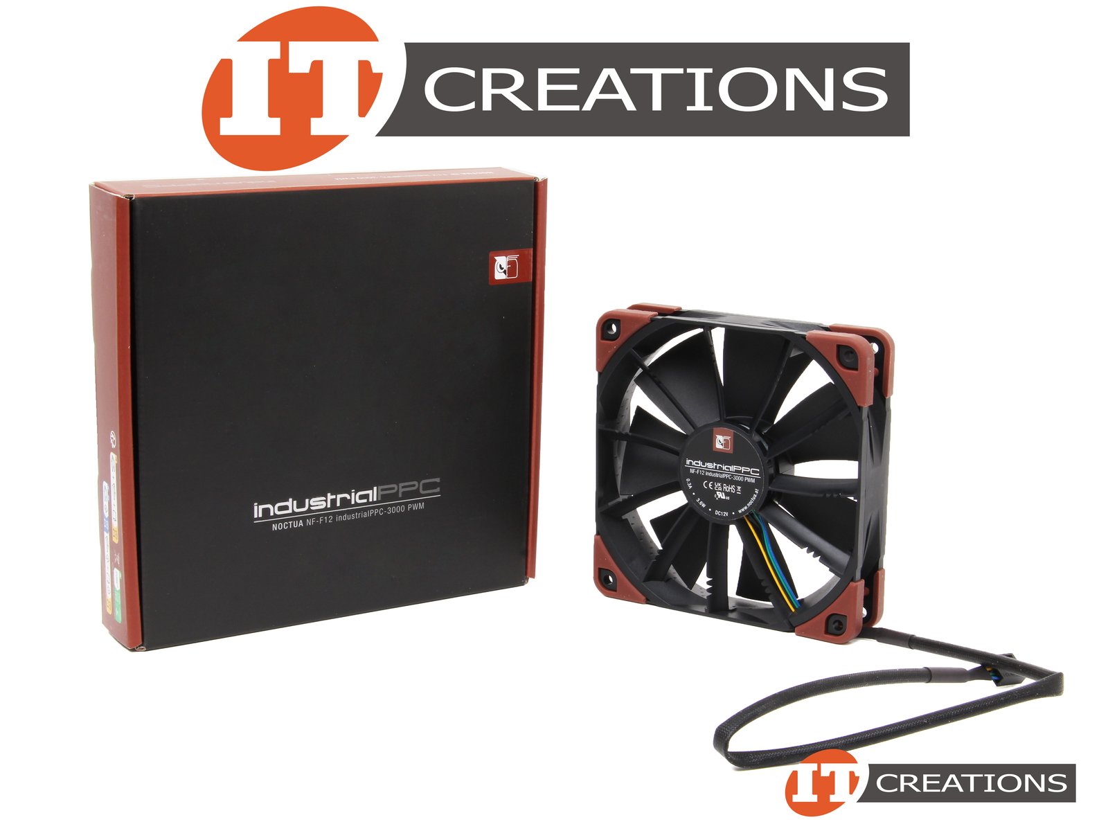 NF-F12 INDPPC-3000 PWM-NEW - New - Noctua NF-F12 Industrialppc-3000 PWM ...