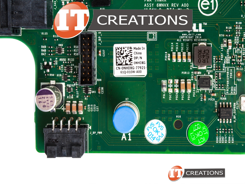 NHDXG DELL Rear Hard Drive Backplane 2.5 Inch Small Form Factor SFF 2 ...