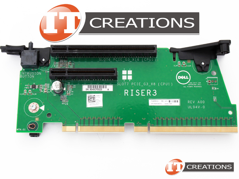 NJF90 DELL Riser Card 3 For DELL Poweredge R820 / R830 Slot 6 PCI-E 3.0 ...