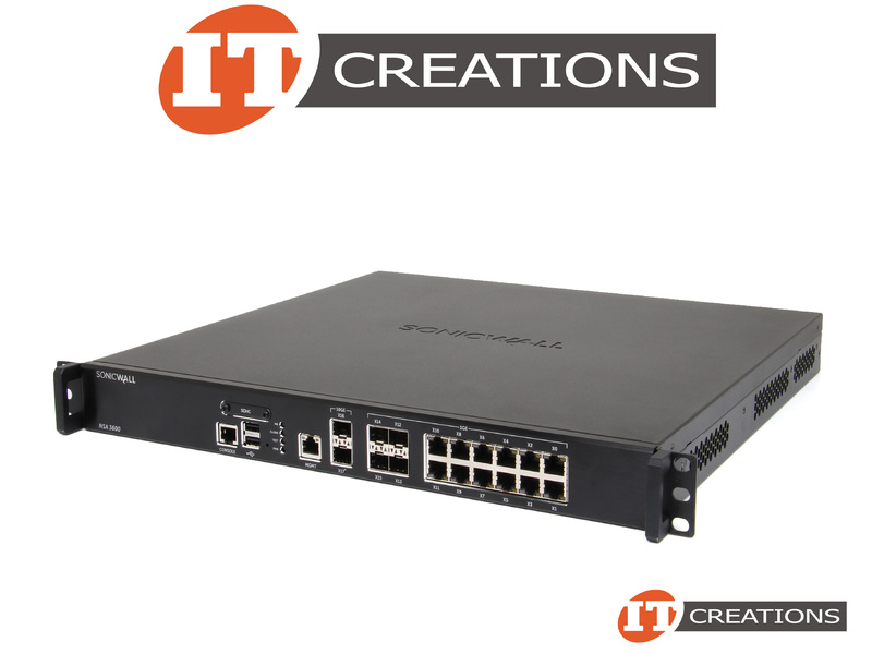 NSA3600-C0EAE4F662F0 - Refurbished - DELL Sonicwall NSA 3600 Network ...