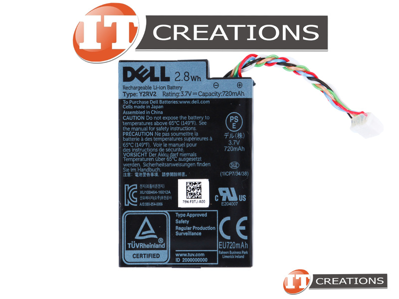 NWJ48 DELL Perc Battery Module For DELL EMC Poweredge C4140 / Mx740c ...