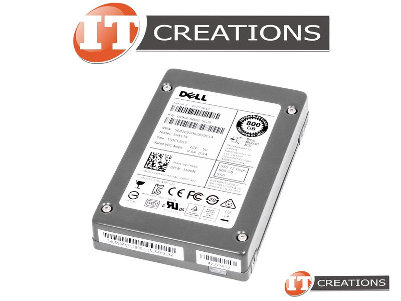 ODKR-800G-5C20-DELL - New Other - DELL / Sandisk 800GB Emlc SAS III 2.5 ...