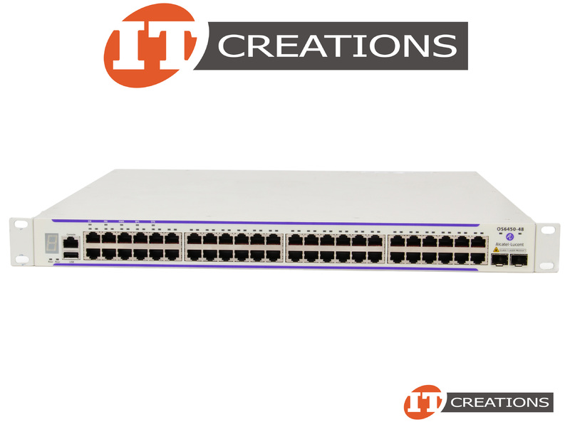 OS6450-48 - New - Alcatel Lucent Omniswitch 6450-48 1000base-T 48 Port ...