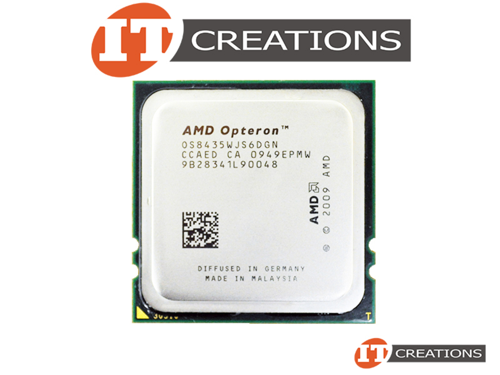 OS8435WJS6DGN - New - AMD OPTERON 6 CORE PROCESSOR 8435 2.60GHZ 6MB L3 ...