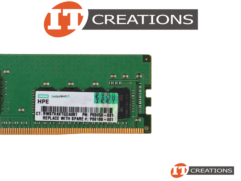 P00922-B21 HP / HPE 16GB PC4-23466y-R DDR4-2933y-R Registered ECC 2rx8 Cl21 288 PIN 1.20v Memory ...