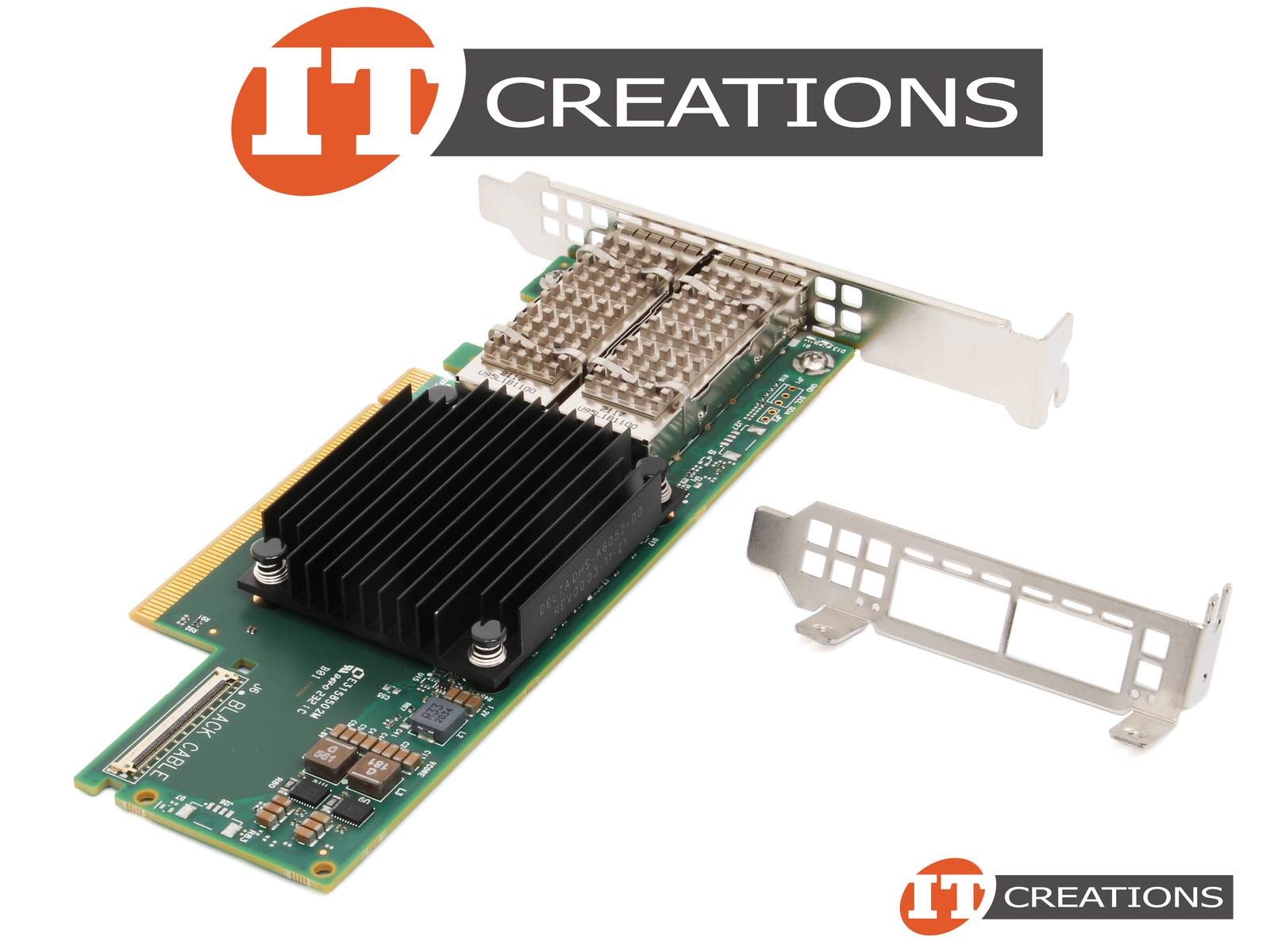 P08355-001 - New Other - HP 940qsfp56 IB Hdr100 / EN 100gb/s Dual Port ...