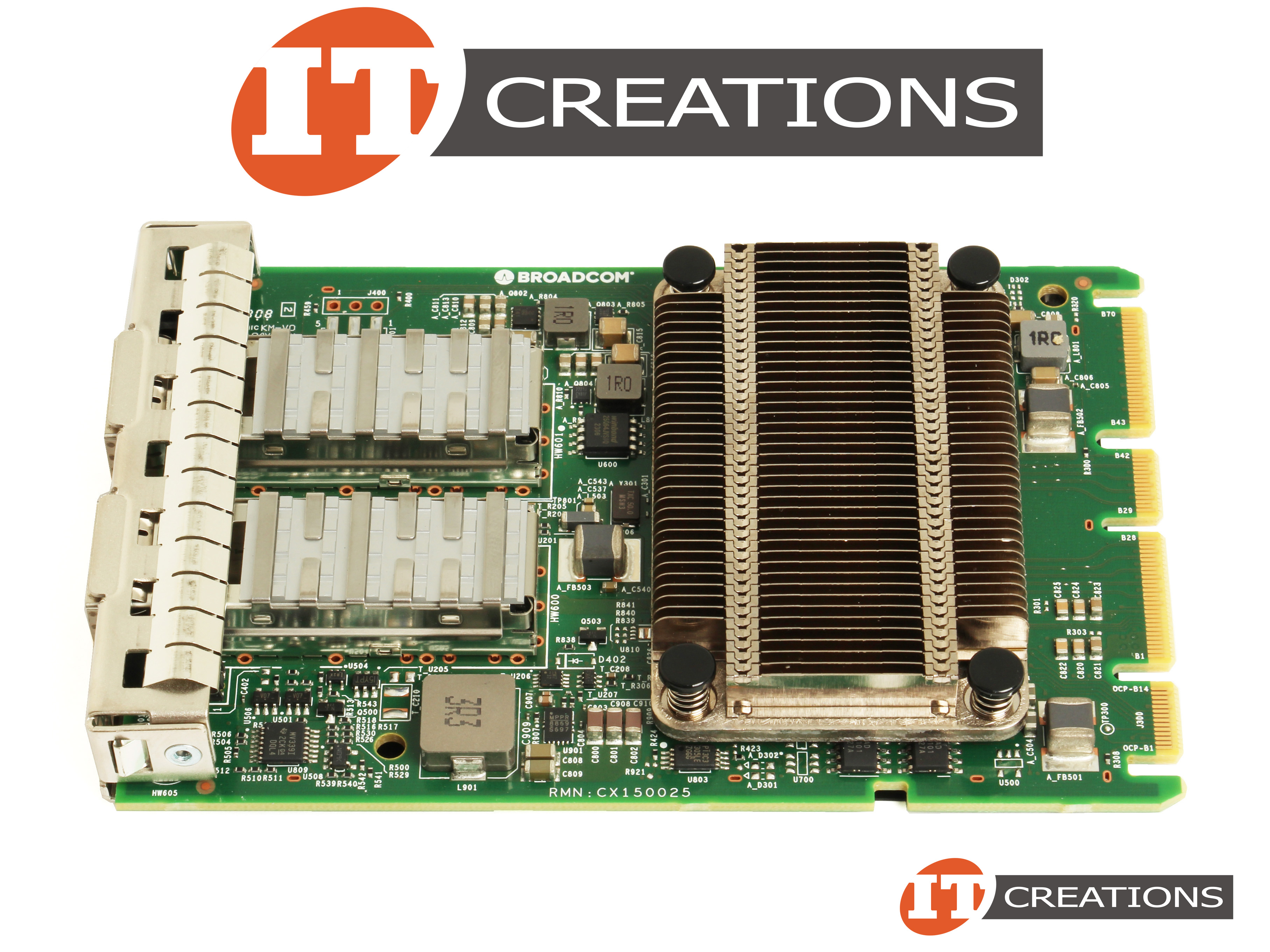 P10113-001 HP / HPE Bcm57414 OCP 3.0 NIC 25gbe Dual Port Sfp28 Ocp3 ...