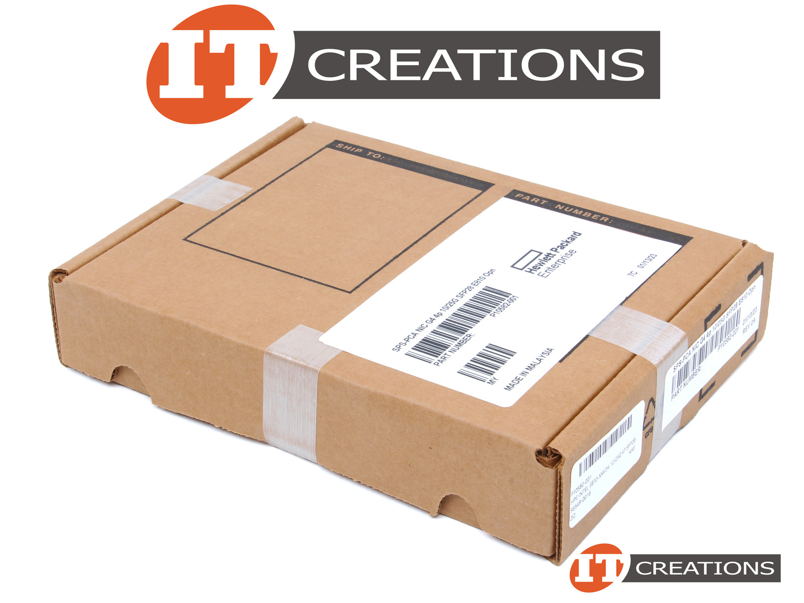 P10582-001-RETAIL - Retail - HP / INTEL E810-XXVDA4 10GBE / 25GBE QUAD ...