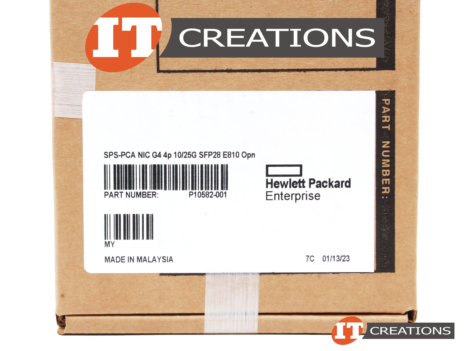 P10582-001-RETAIL - Retail - HP / INTEL E810-XXVDA4 10GBE / 25GBE QUAD ...