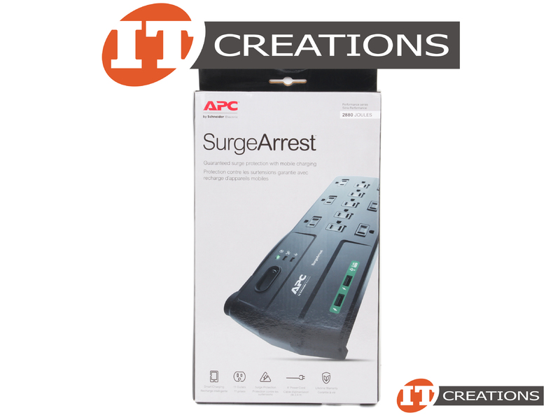 P11U2-RETAIL - Retail - APC PERFORMANCE SURGEARREST 11 OUTLETS WITH X2 ...