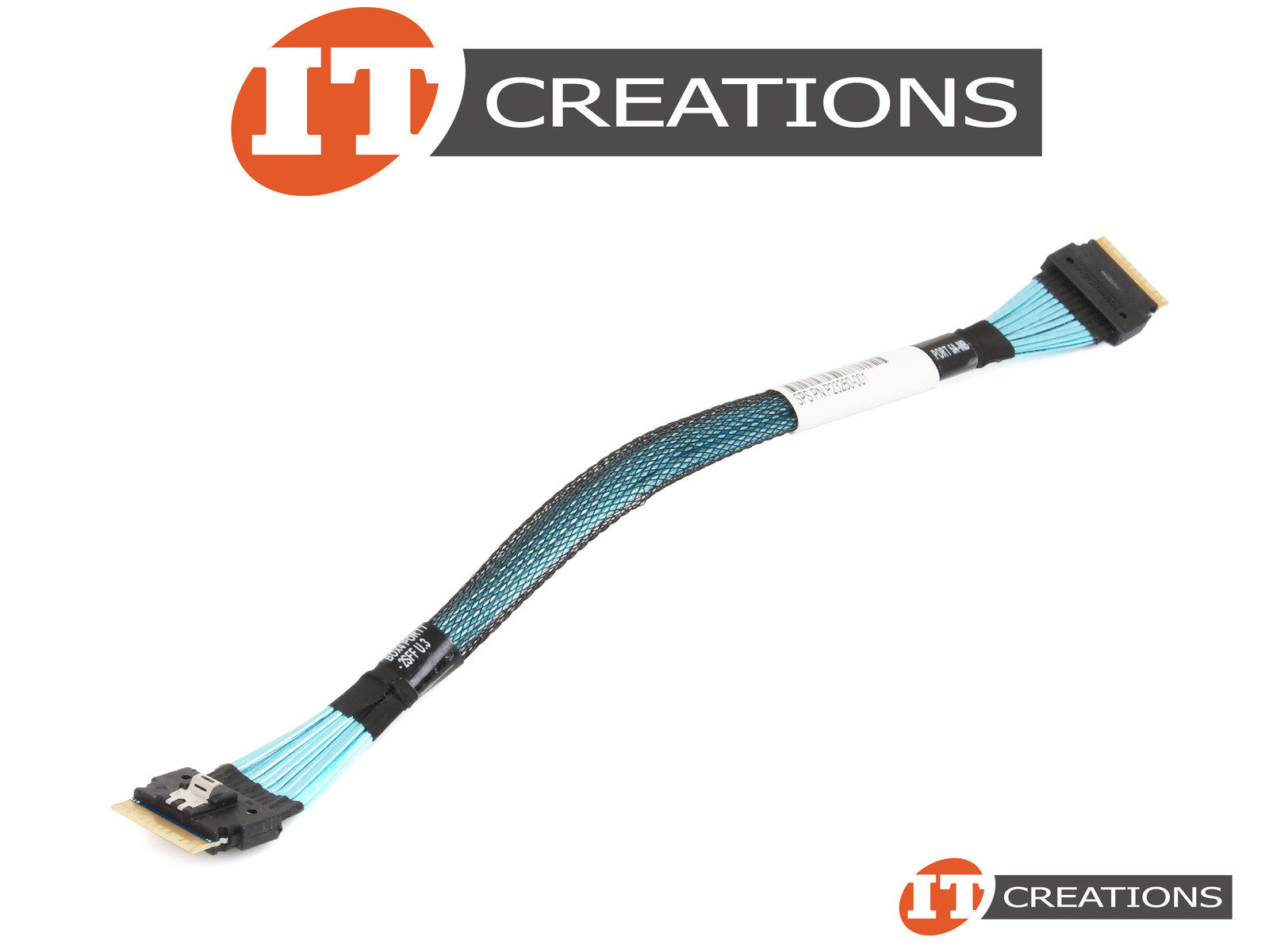 P16975-001 HP 74 PIN PCIE NVME U.3 Cable For HPE Proliant Dl325 G10 ...