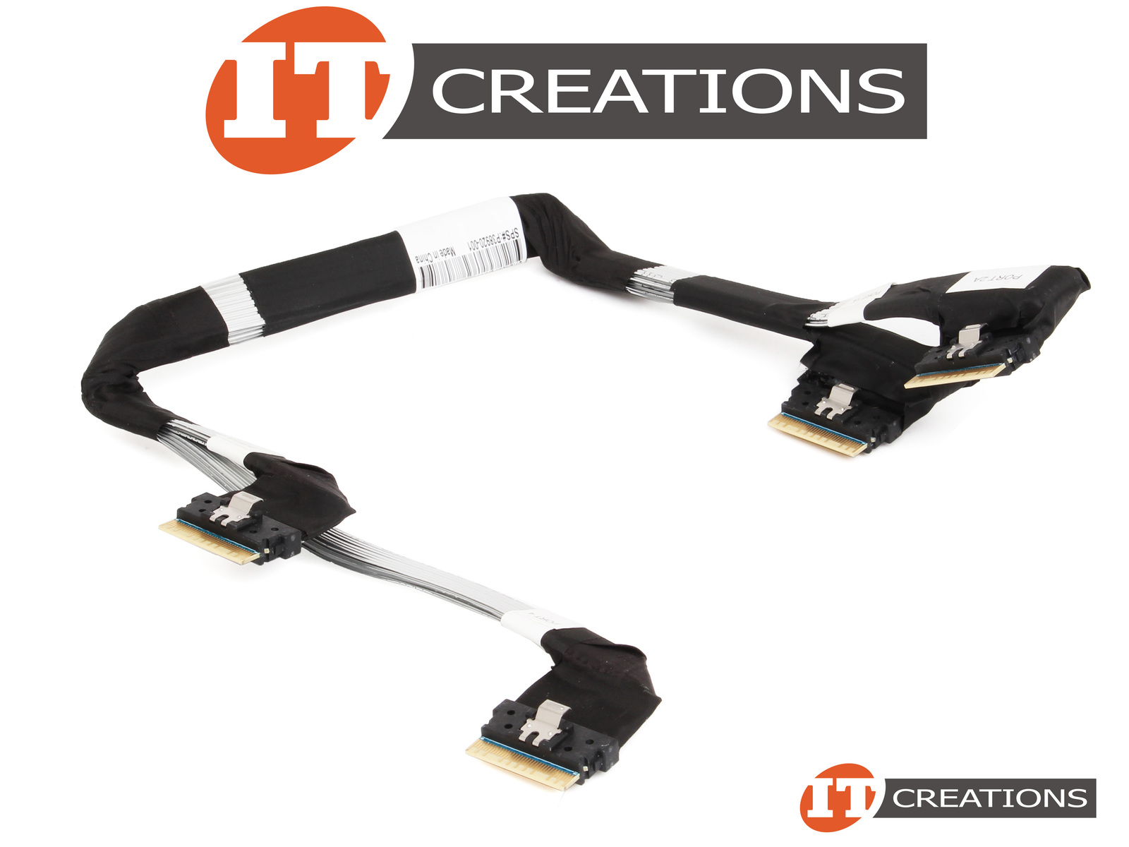 P20856-001 HP U.2 / U.3 PCIE NVME Dual 74 PIN Cable For HPE Proliant ...