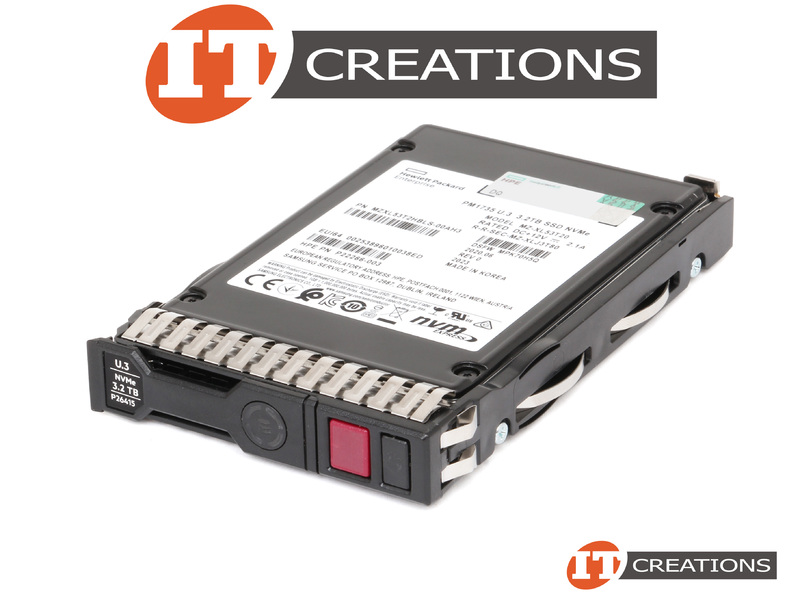 P22270-B21 - New Other - HP / HPE 3.2TB V-Nand PCIE Gen4 X4 NVME U.3 ...