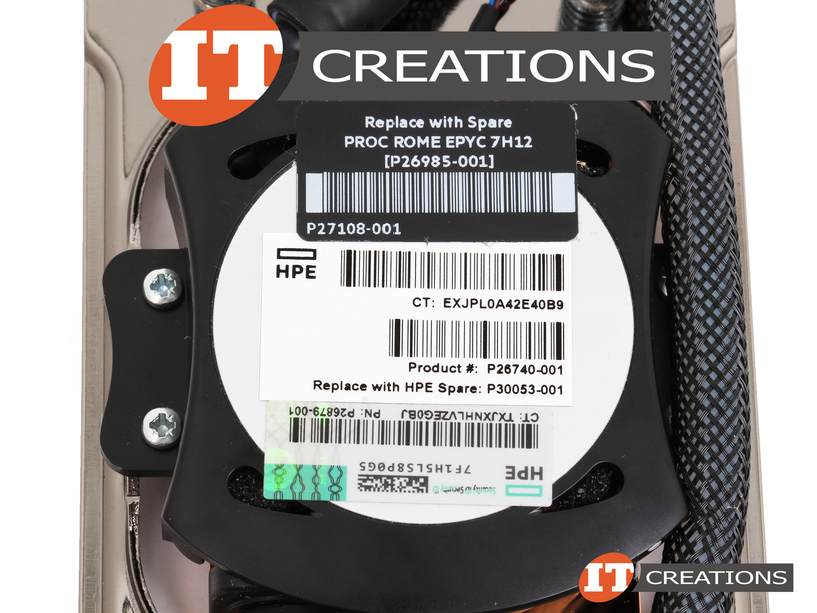 P26740-001 HP COOLING LOOP HEATSINK FOR HP PROLIANT XL225N G10 ( GEN10 ...