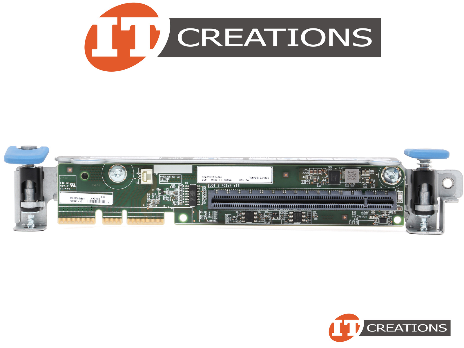 P31222-001 HP 1x16 Secondary Riser Board Assembly KIT For HPE Proliant ...