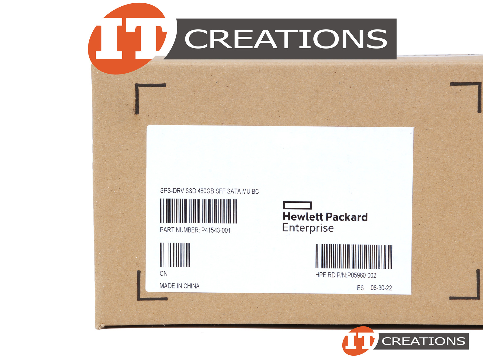 P40545-B21-RETAIL - Retail - HP / HPE 480GB 64-LAYER TLC SATA III 2.5 ...