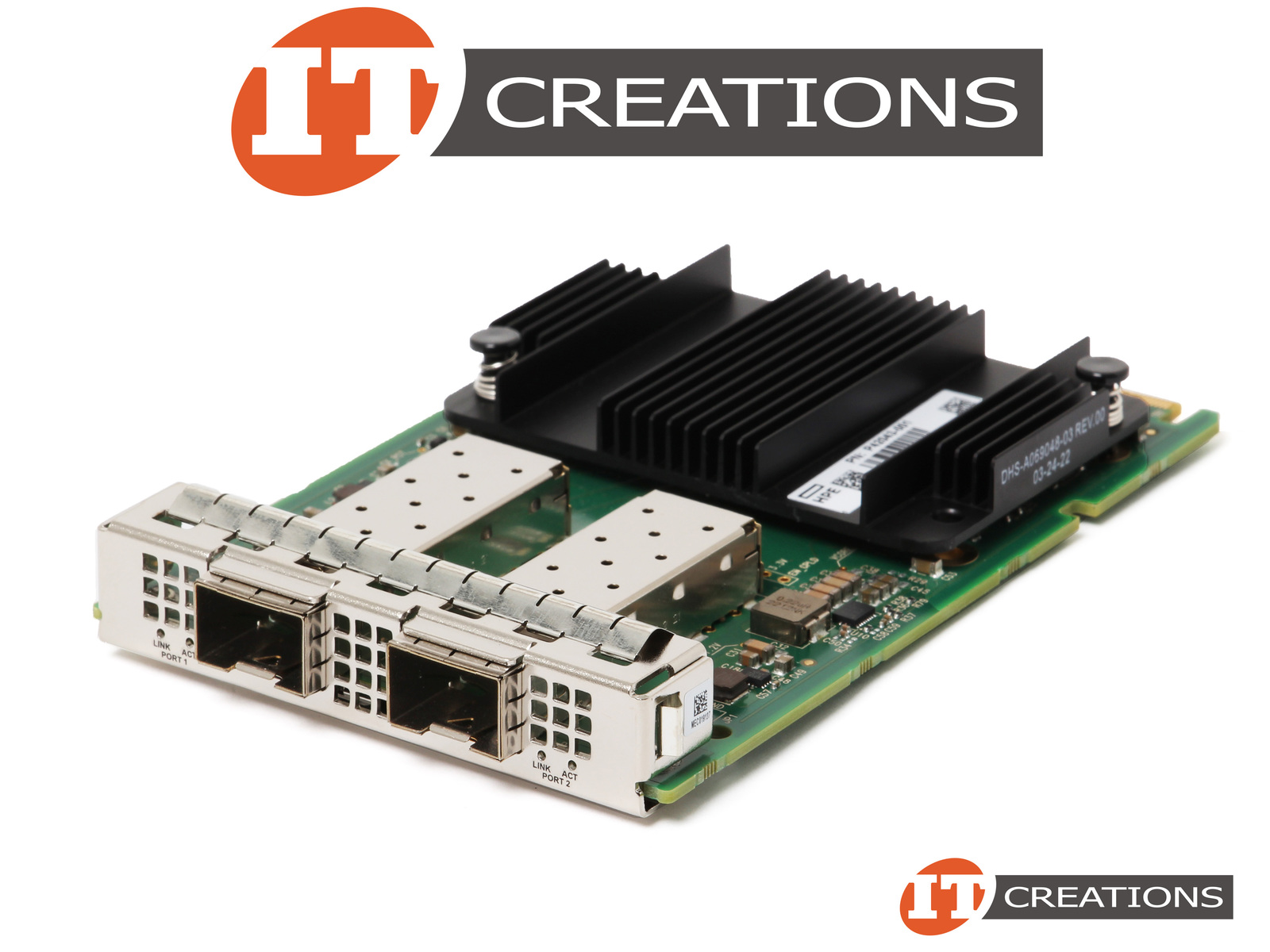 P42043-001 HP / Mellanox Mcx6314 OCP 3.0 NIC 10 / 25gbe Dual Port Sfp28 ...