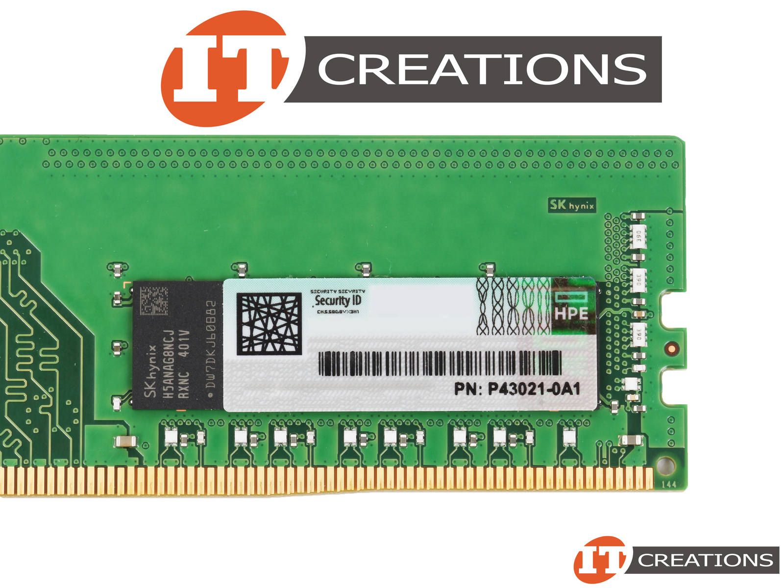 P43019-B21 HP / SK Hynix 16GB PC4-25600aa-E DDR4-3200aa-E Unbuffered ...