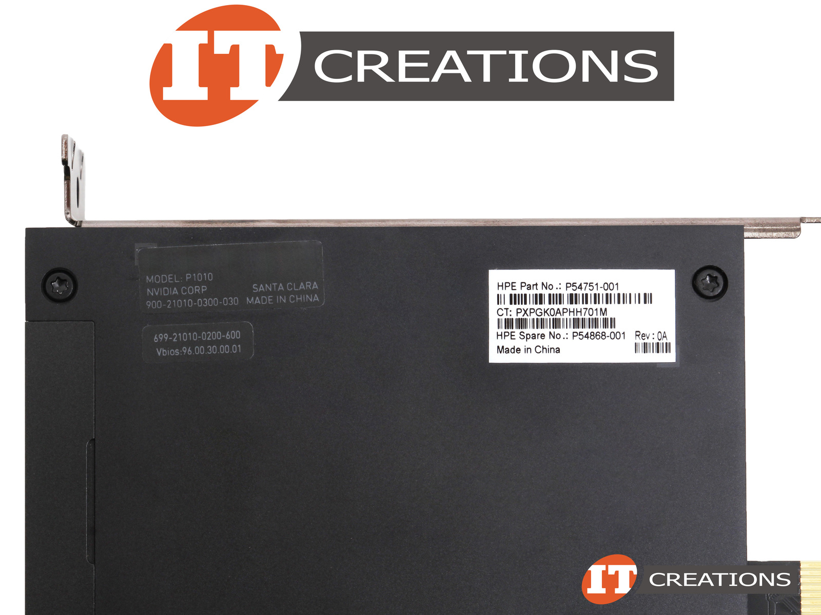 P54751-001 - New Other - HP Nvidia H100 PCIE Tensor Core GPU 80GB ...