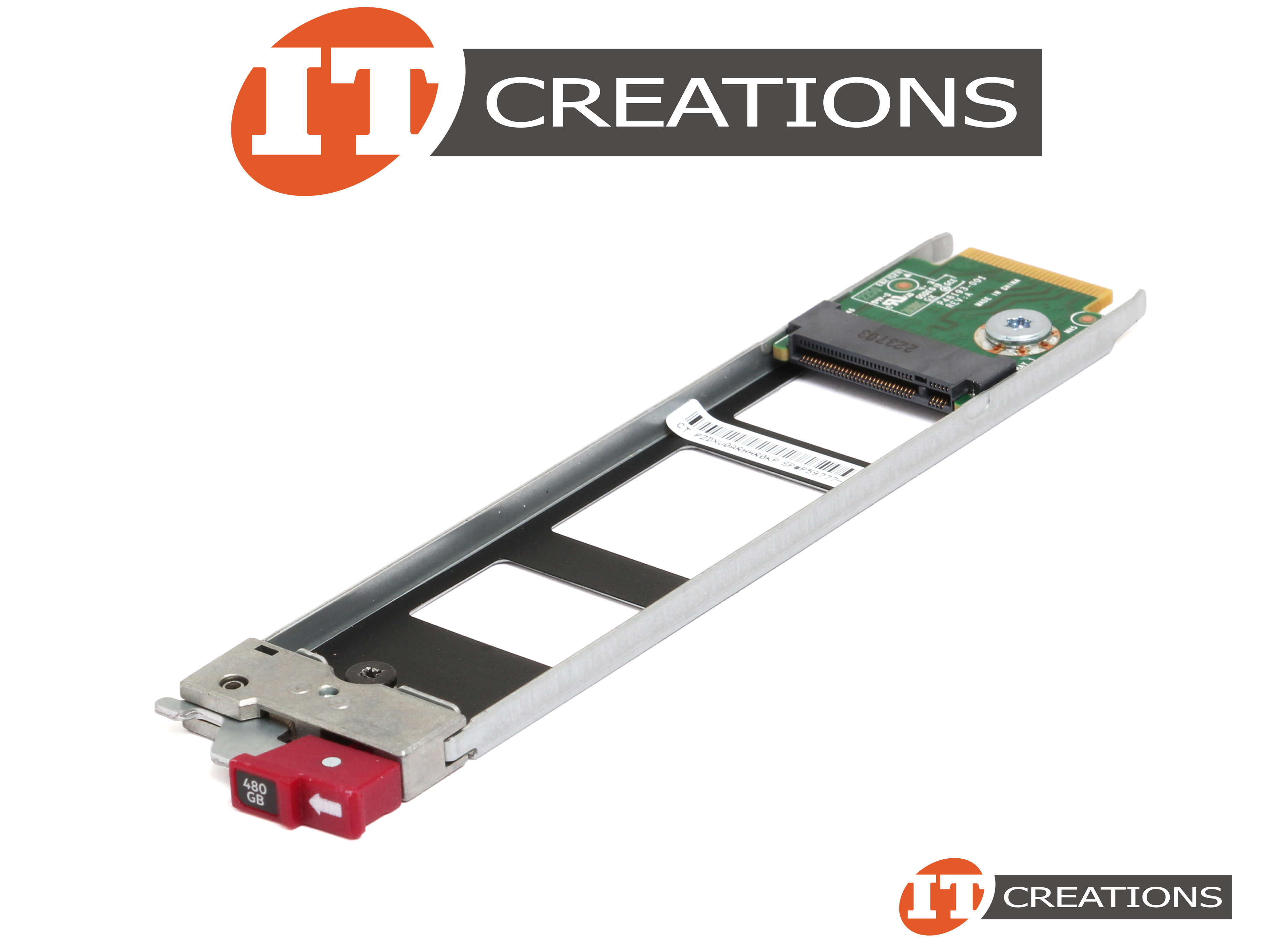 P59777-001 HP Ns204i-U Boot Device M.2 HOT Plug Tray / Caddy For HPE ...