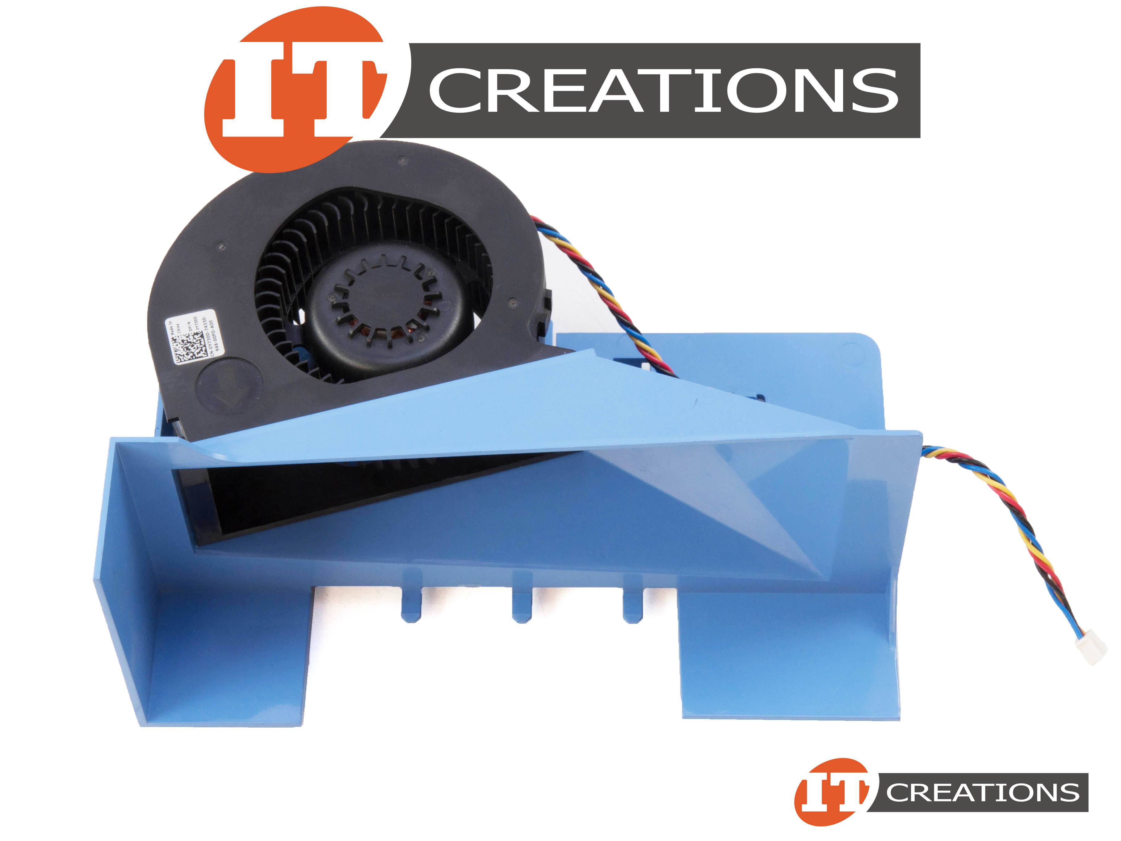 P787F DELL BLOWER FAN AND SHROUD ASSEMBLY FOR DELL PRECISION T7500 ...