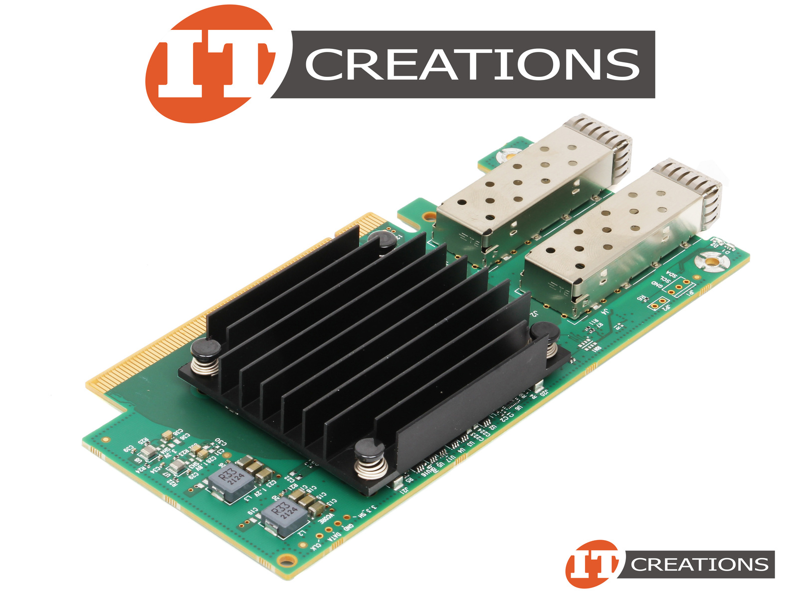 PJRF1-NO BRACKET DELL / Nvidia Connectx-5 25gbe Dual Port Sfp28 PCI-E 3 ...