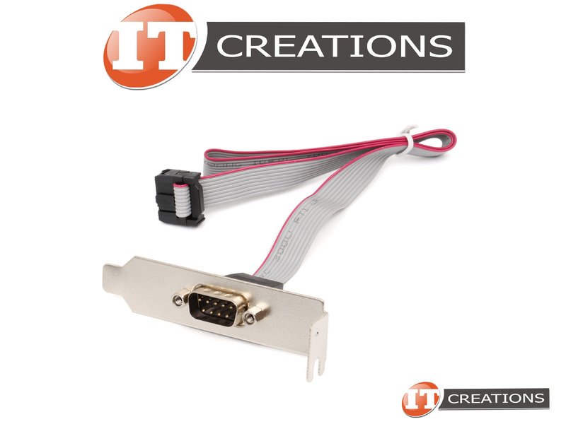 PLATE9M16LP Startech DB9 Serial Port TO 10 PIN Connector Cable Assembly With Half Height / LOW ...