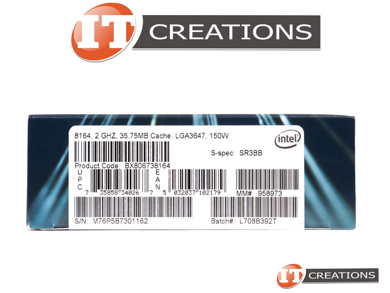 PLATINUM 8164-RETAIL - Retail - INTEL XEON PLATINUM 26 CORE PROCESSOR ...