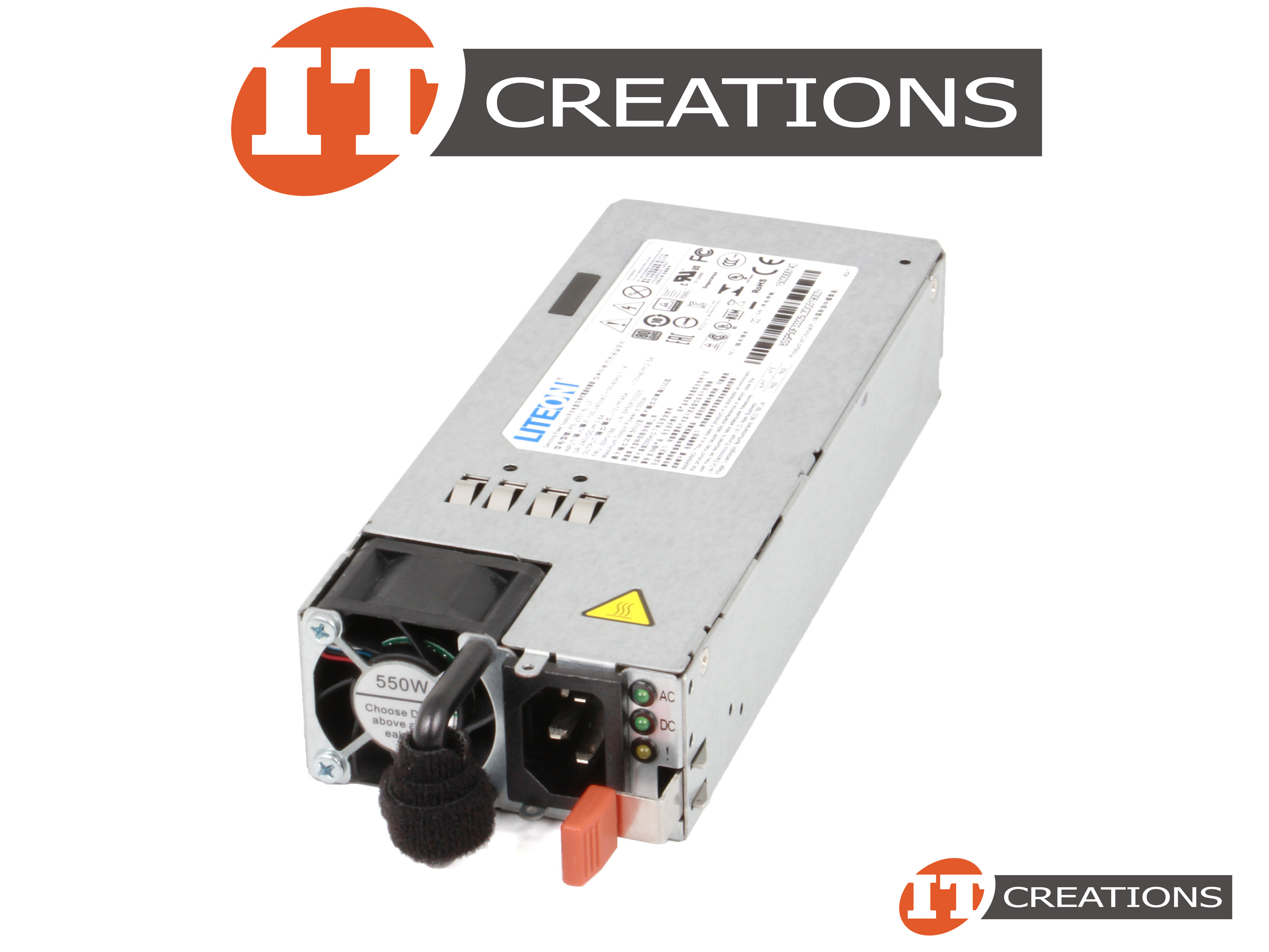 PS-2551-6L-LF-LENOVO Lenovo / Liteon Power Supply 550w Input 100-240vac ...