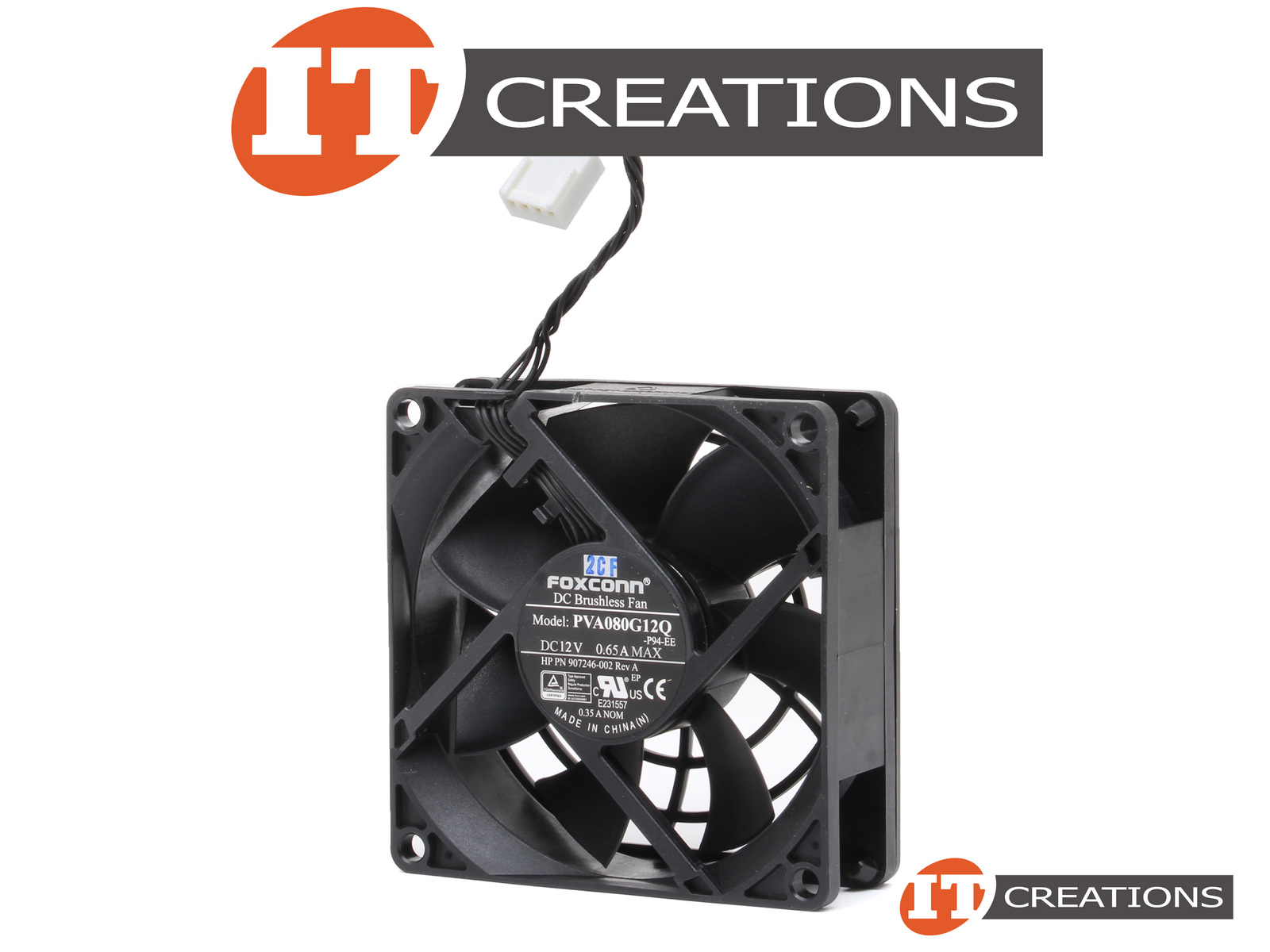 PVA080G12Q-Z6 G4 HP Memory FAN For HP Z6 G4 Workstation Dimm 4-6 82mm X ...