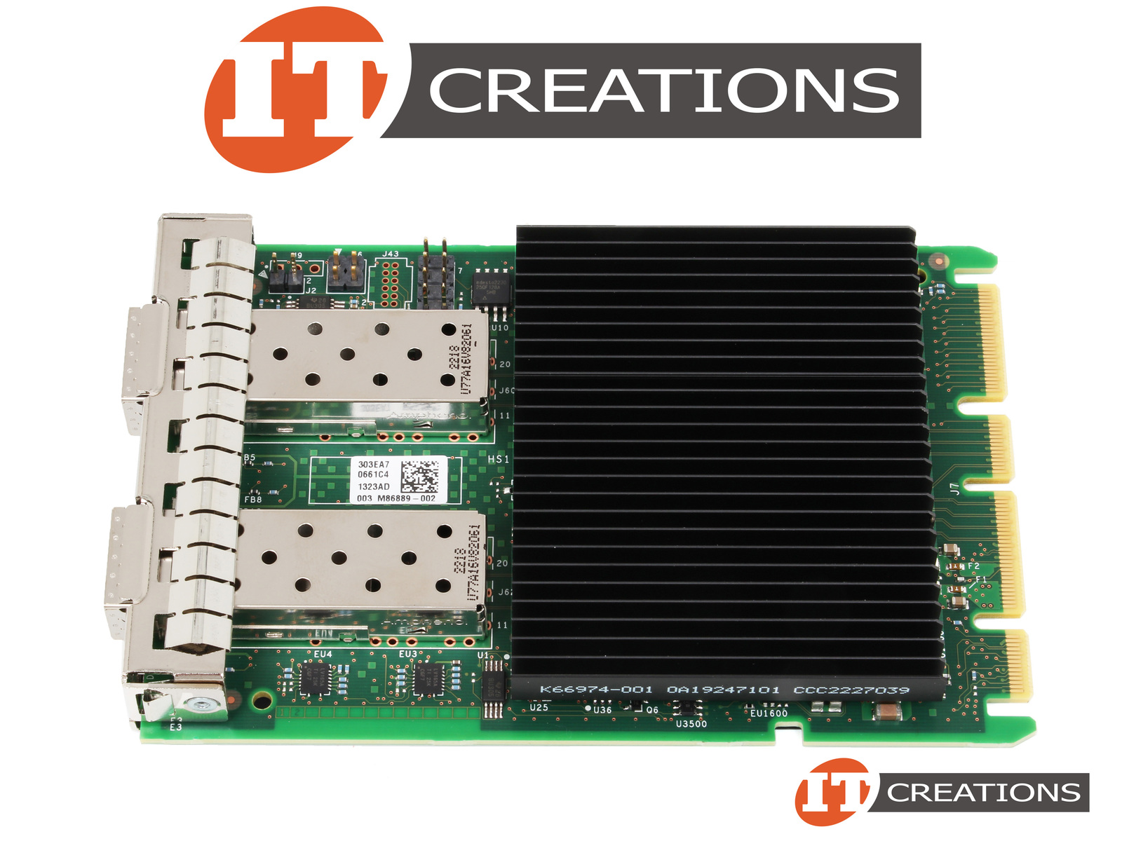 PWH3C DELL / Intel E810-XXV OCP 3.0 NIC 25gbe Dual Port Sfp28 Ocp3 ...