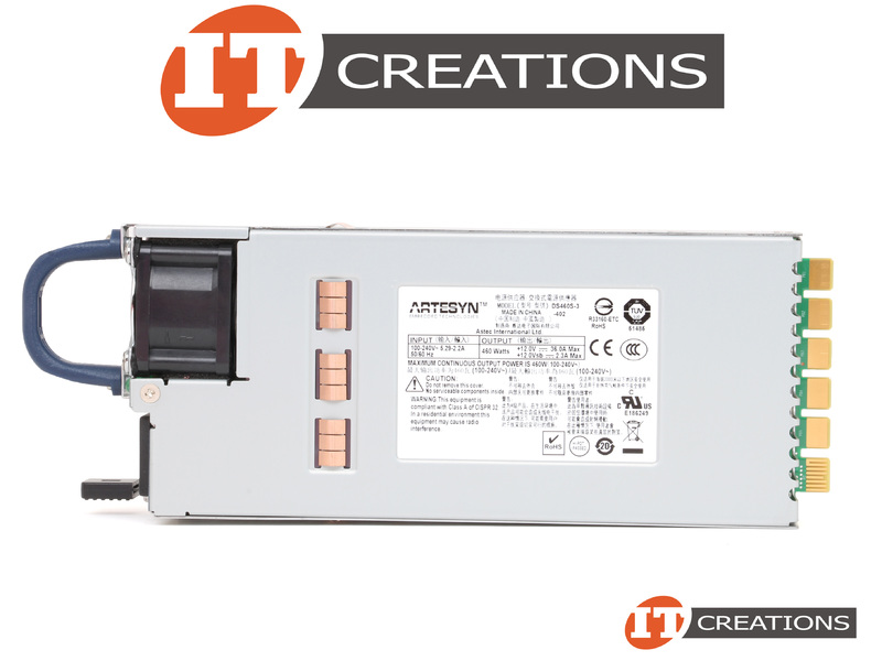 PWR-460AC-R Arista Power Supply 460w AC 100-240v 5.29-2.2a 50-60hz R-TO ...
