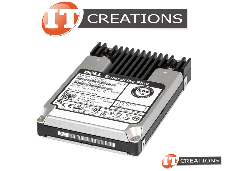 PX04SRB384-DELL - Refurbished - DELL / Toshiba 3.84TB MLC SAS III 2.5 ...