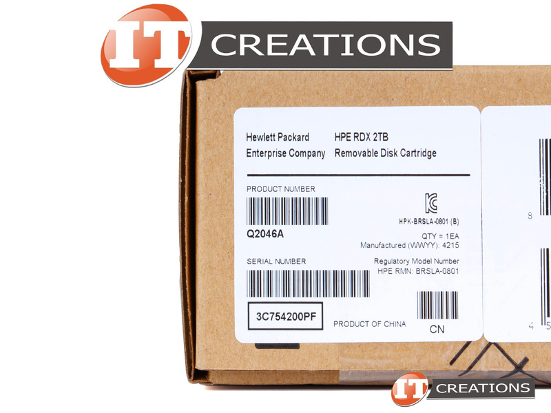 Q2046A-RETAIL - Retail - HPE 2TB RDX Removable Disk Cartridge ...