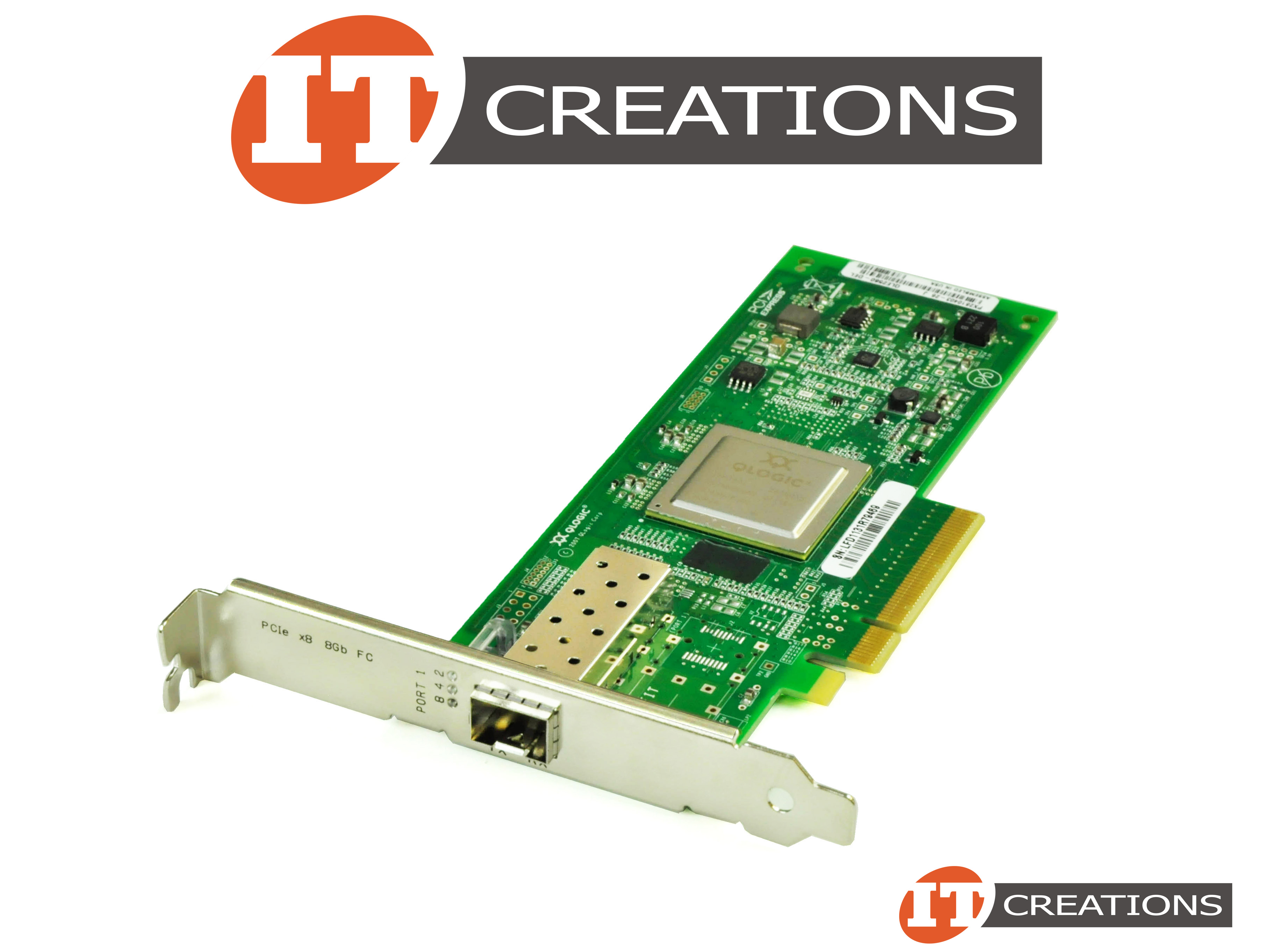 QLE2560-HIGH P-DELL DELL / Qlogic Qle2560 8GB PCI-E 2.0 X8 Single Port ...
