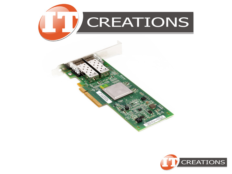 QLE2562-DELL-HIGH P DELL / Qlogic Qle2562 HBA V3 8gfc Dual Port SFP PCI ...