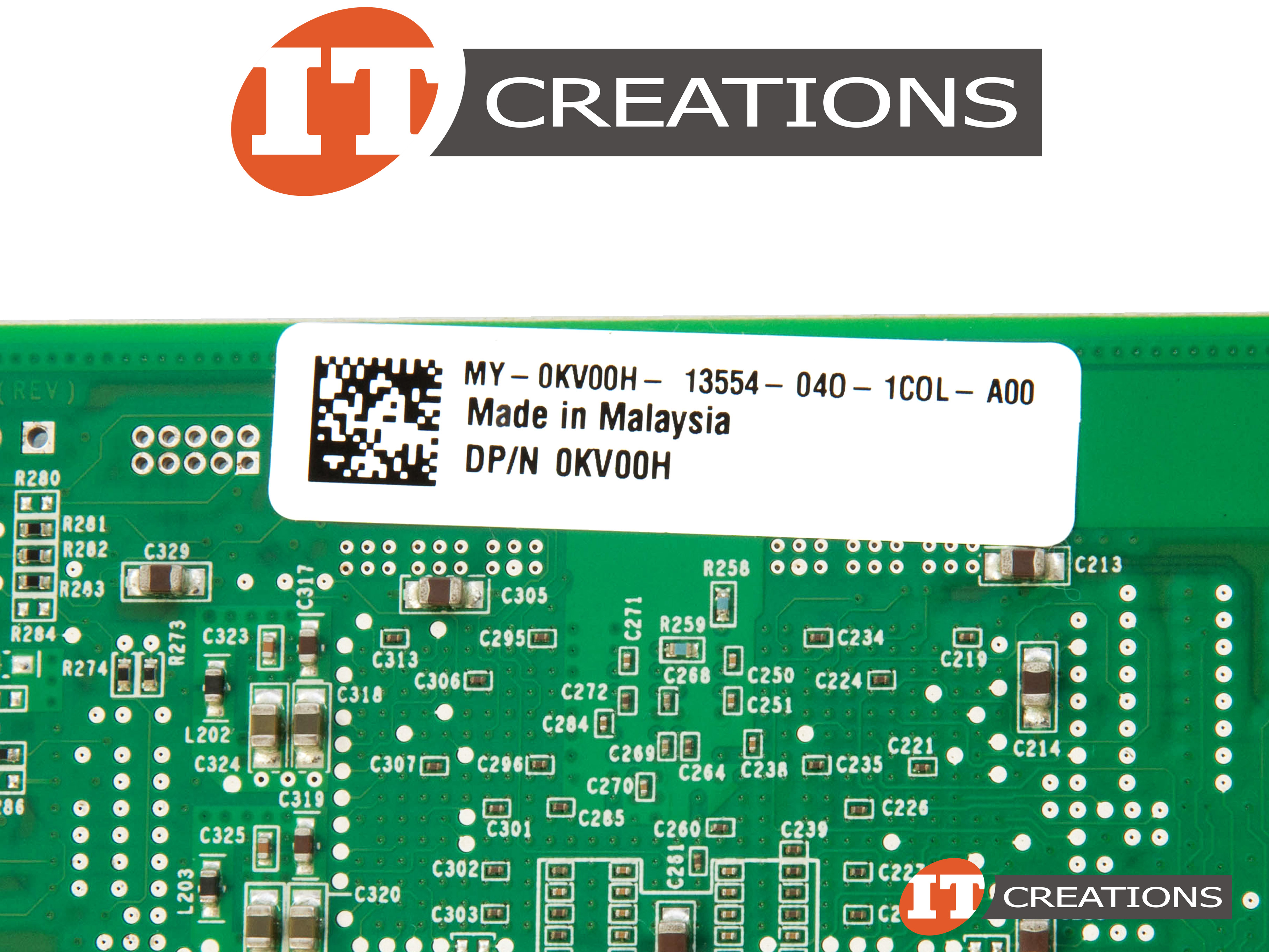 QLE2562-DELL-LOW P DELL / QLOGIC QLE2562 HBA V3 8GFC DUAL PORT SFP PCI ...
