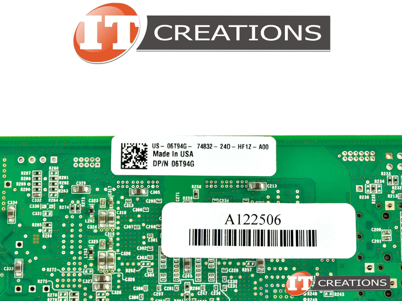 QLE2562-DELL-NO BRACKET DELL / QLOGIC QLE2562 HBA V3 8GFC DUAL PORT SFP ...