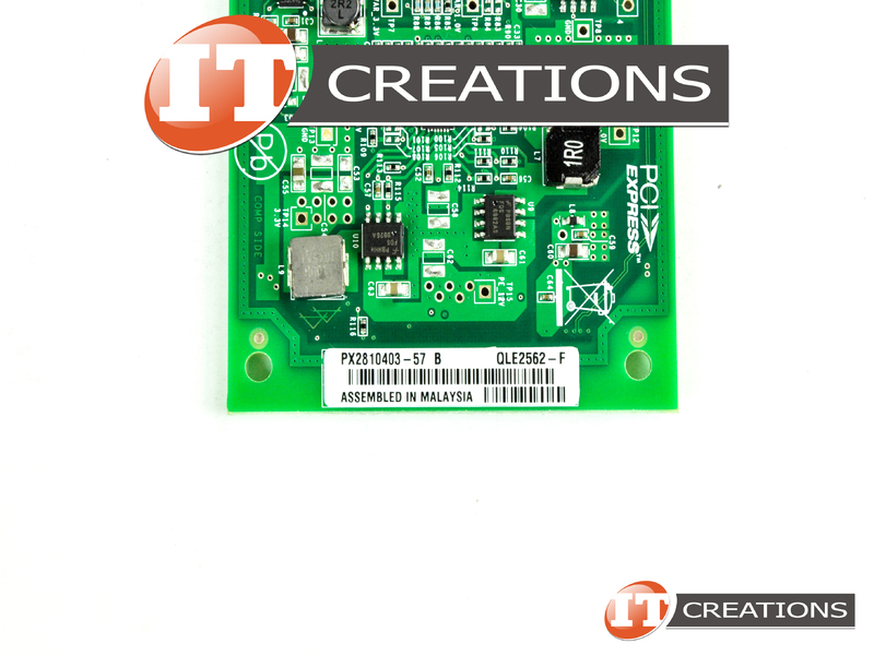 QLE2562-F-HIGH P QLOGIC QLE2562 8GB/S PCI-E X8 ( 2 ) TWO SFP ...