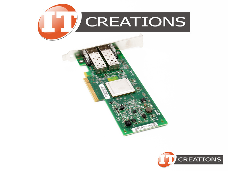 QLE2562-HIGH P QLOGIC QLE2562 HBA 8GB/S DUAL PORT FIBRE CHANNEL SFP PCI ...