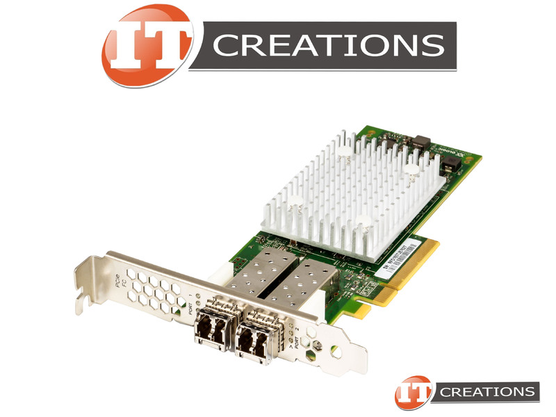 QLE2692-SR-CK-HIGH P Qlogic Qle2692 Dual Port SFP 16GB FCA Enhanced GEN 5 Fibre Channel Adapter ...